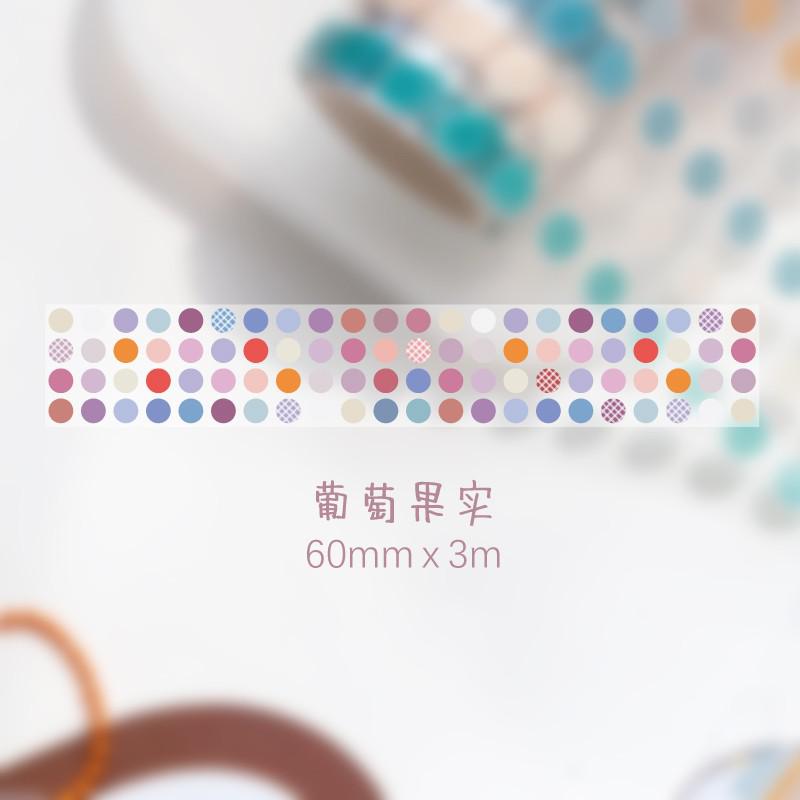 Decoratieve Dot Serie 60Mm Breed Masking Tapes Gek... – Grandado
