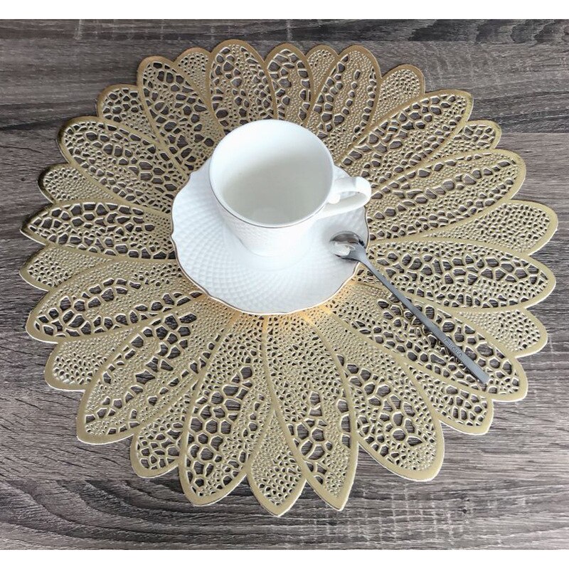 Placemat for Dining Table Hollow Pad Coaster Pads ... – Vicedeal