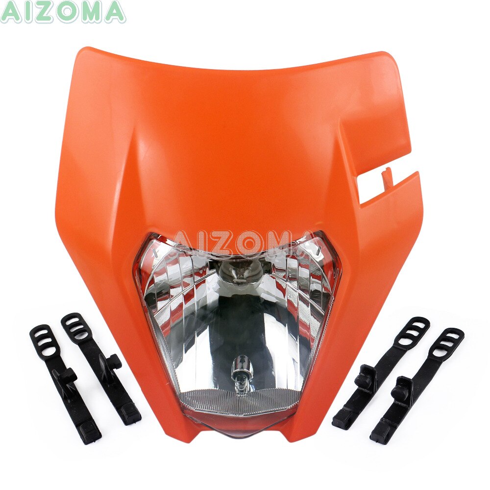 Orange Motocross Head Light Headlight Dirt Bike He... – Grandado