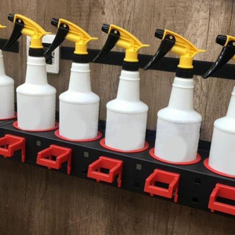 -Spray Bottle Storage Rack Abrasive Material Hangi... – Grandado