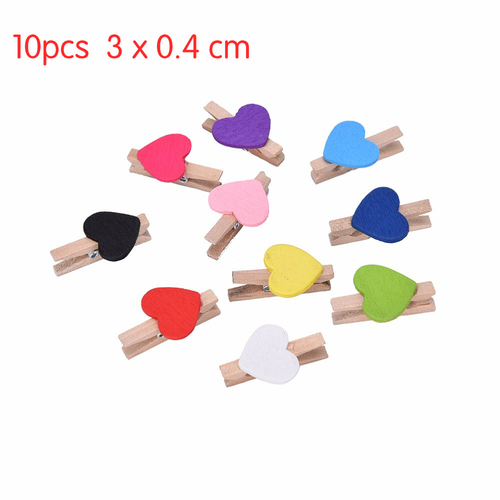 50/10Pcs 25Mm Mini Lente Hout Clips Kleding Fotopa... – Vicedeal