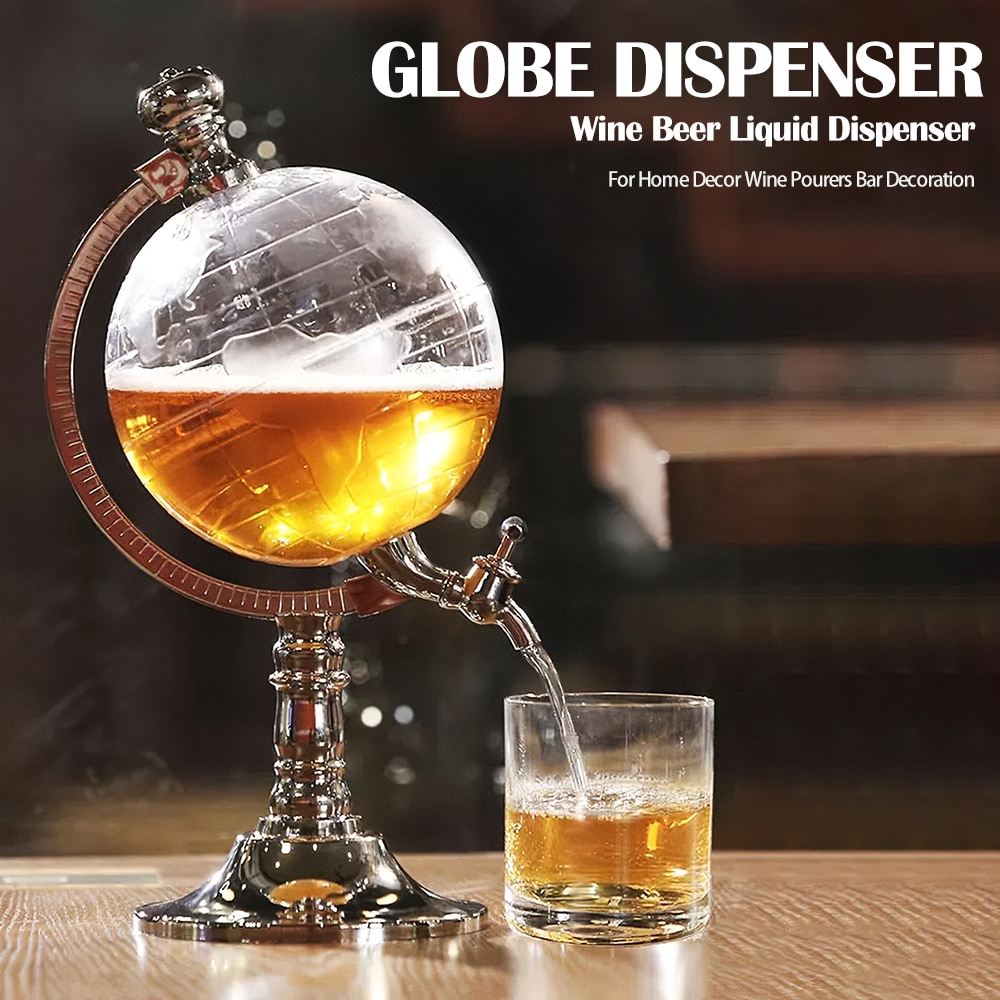 Bar Wine Dispenser Globe Decoration Wine Beer Liqu... – Vicedeal