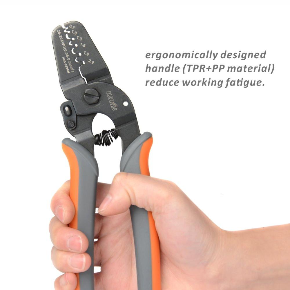 IWS-2820M Mini Micro Open Barrel Crimping Tools fo... – Grandado