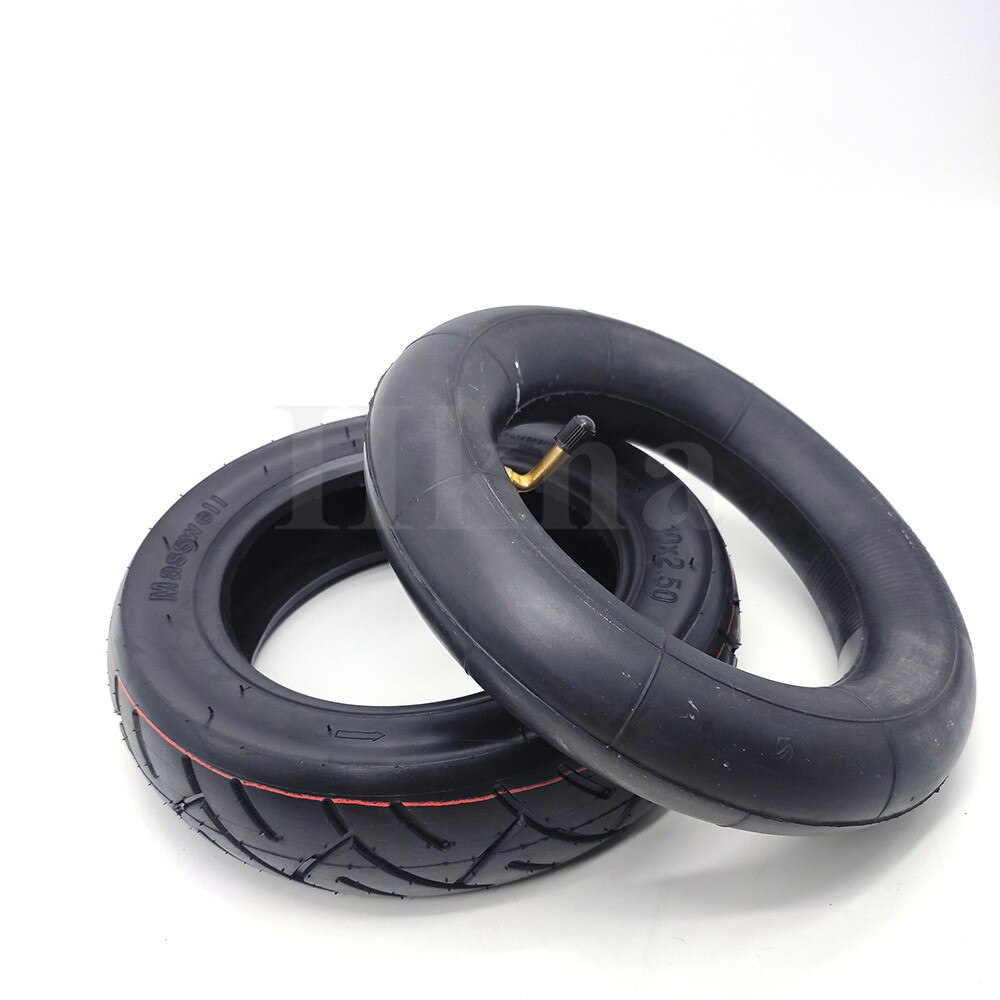 10 Inch Pneumatic Wheel 10x2.50 Tire with Disc Bra... – Vicedeal