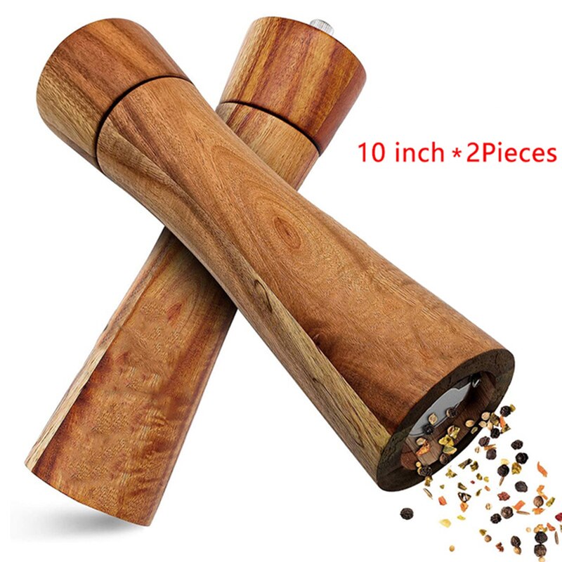 Wooden Pepper Mills Noble Workmanship Salt and Pep... – Grandado