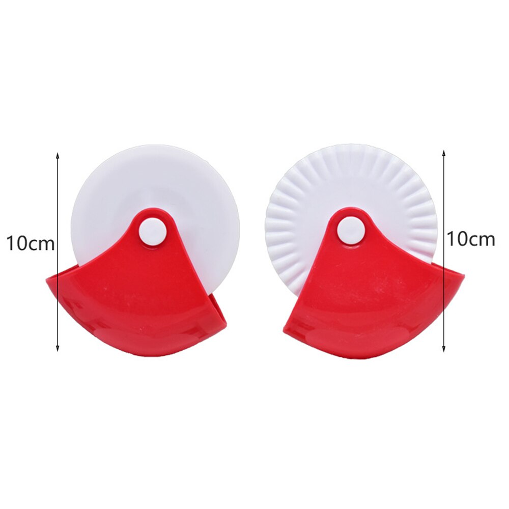 2Pc Pizza Snijden Rand Houder Roller, Bakken Slice... – Grandado