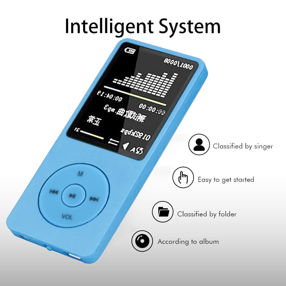 Nouvelle Portable MP3 MP4 lecteur LCD écran FM Rad... – Grandado