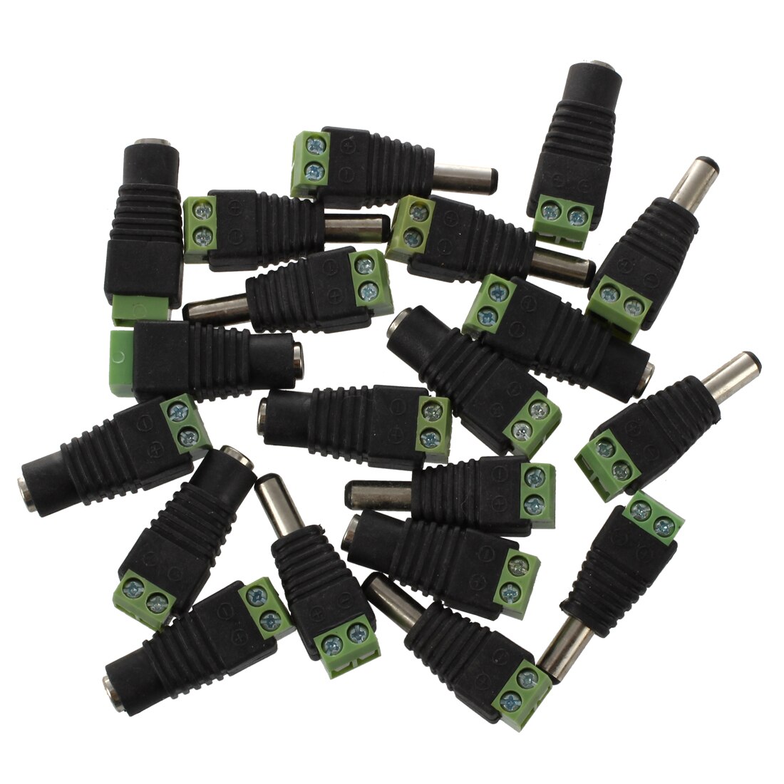 2 Packs 10 pair DC Jack + DC Plug Screw Connector ... – Grandado