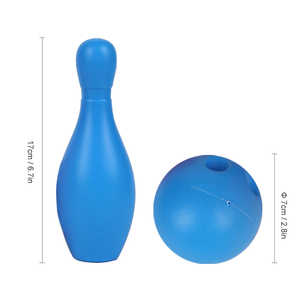 Kids Bowling Toys Set 2PCS Bowling Balls 10PCS Pin... – Grandado