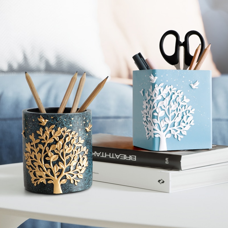 Office Table Organizer Desktop Pen Holder For Home... – Grandado