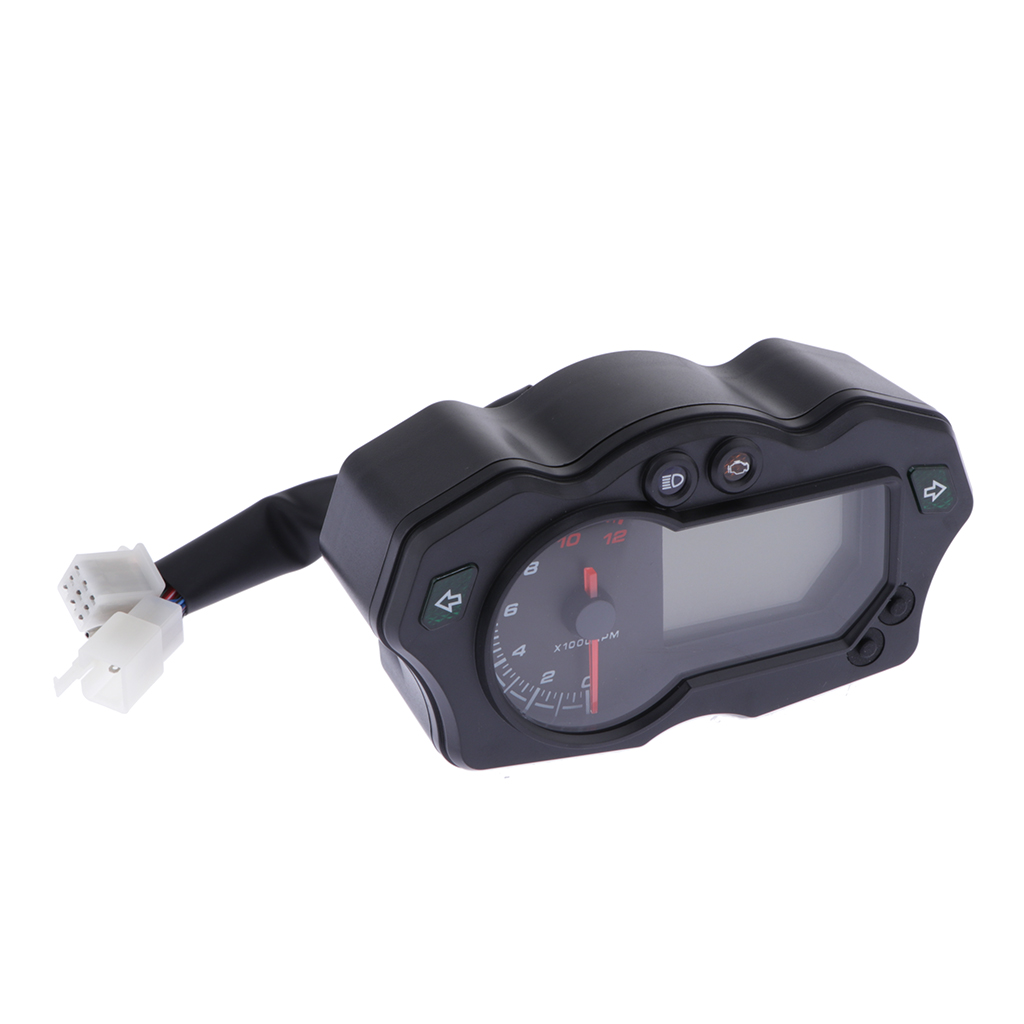 12000rpm Motorcycle LCD Digital Backlight Speedome... – Vicedeal
