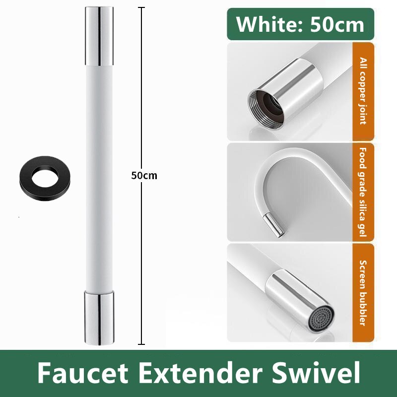 DOODII Faucet Extension Extender Bathroom 360° Rot... – Vicedeal