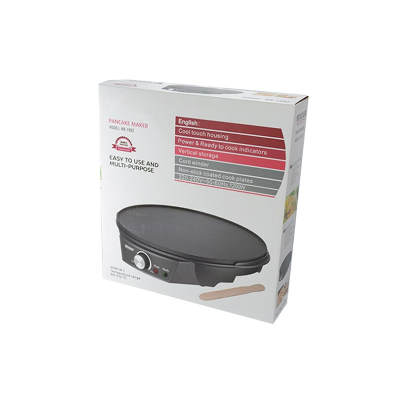 Electric Crepe Maker Grill Griddle Omelette Egg Pi... – Grandado