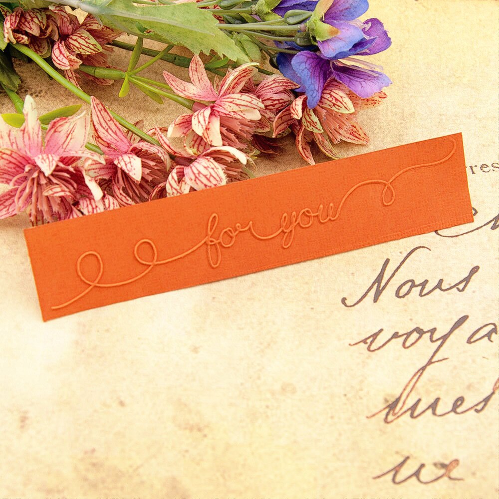 15*3CM plastic love you template craft card making... – Grandado