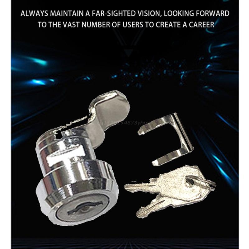 Cabinet Cam Lock with Key Thickened Drawer Cylinde... – Grandado