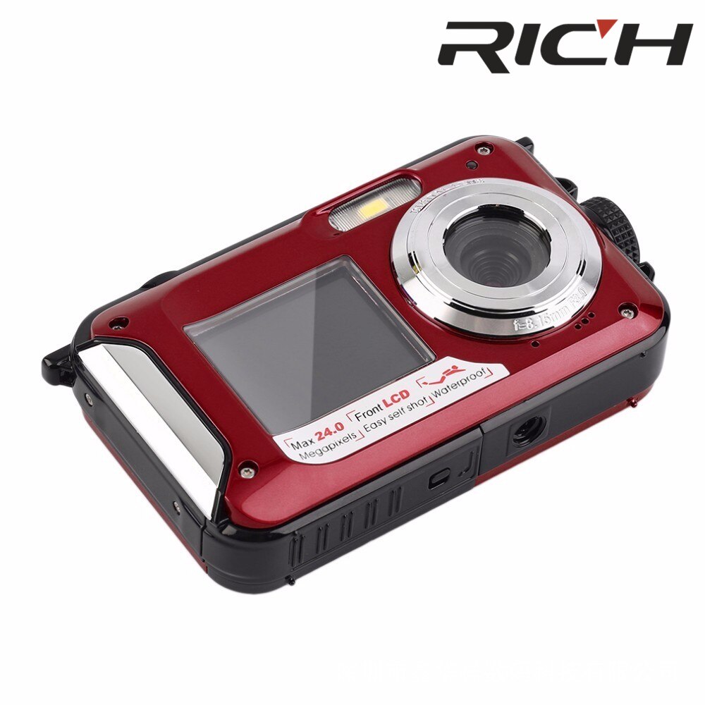 2.7inch TFT Digital Camera Waterproof 24MP MAX 108... – Grandado