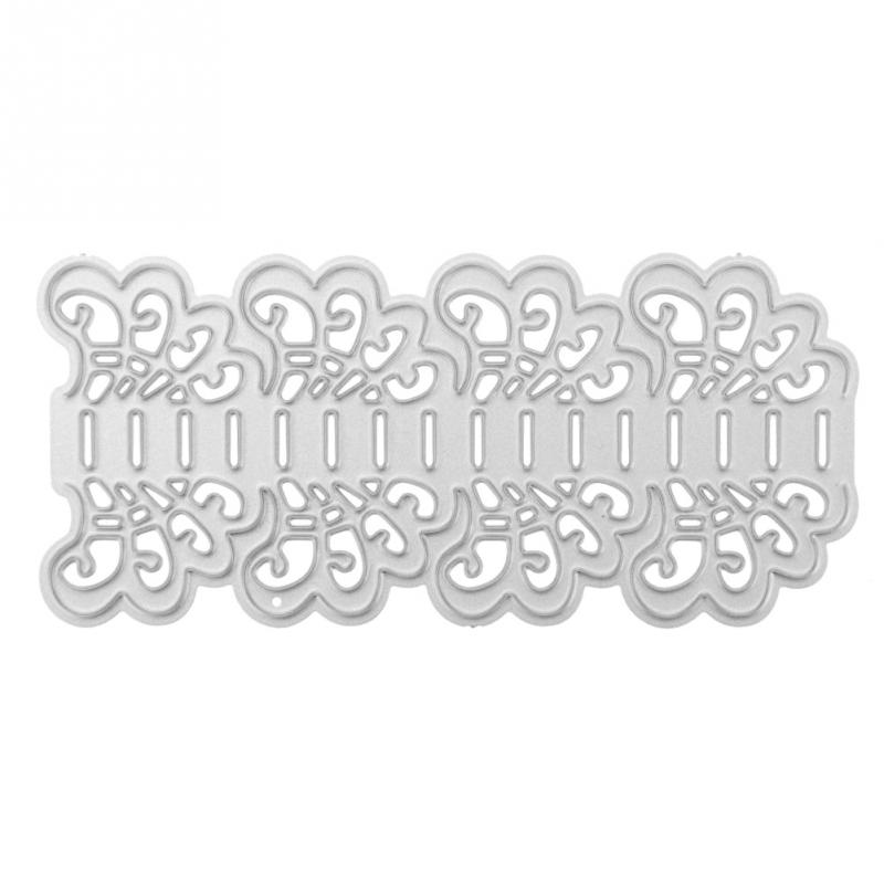 Lace Flower Edge Border Metal Cutting Dies Stencil... – Grandado