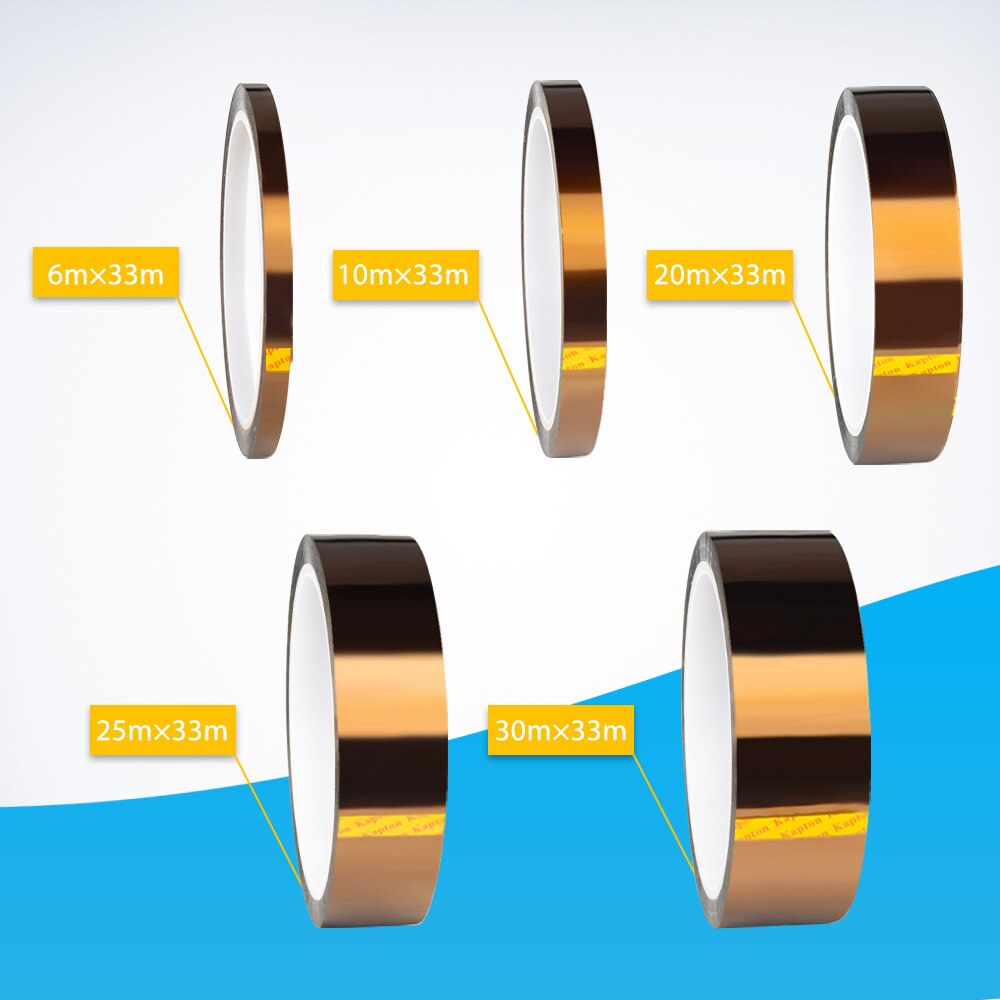 10PK Width 6mm 10mm 20mm 25mm 30mm Length 30M Kapt... – Grandado