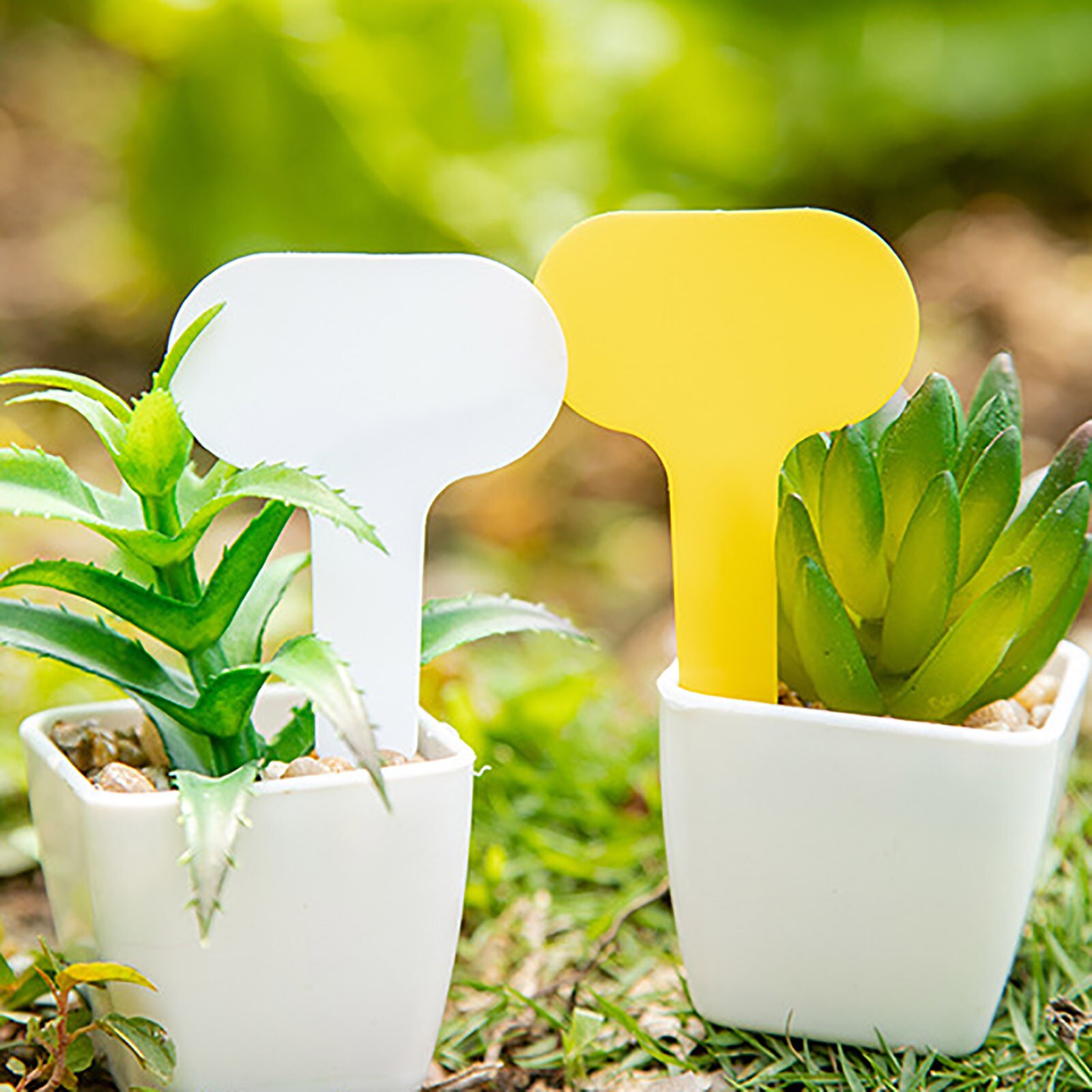 Tuin Plant Labels Stakes Pot Markers Plastic Plant... – Vicedeal