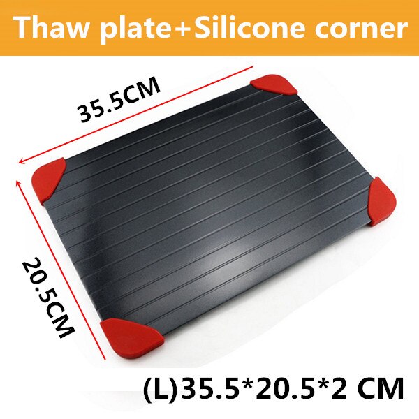 Fast Defrosting Tray Thaw Frozen Food Meat Fruit Q... – Vicedeal