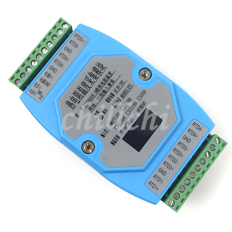 6 weg OLED PT100 PT1000 CU50 CU100 NI1000 temperat... – Grandado