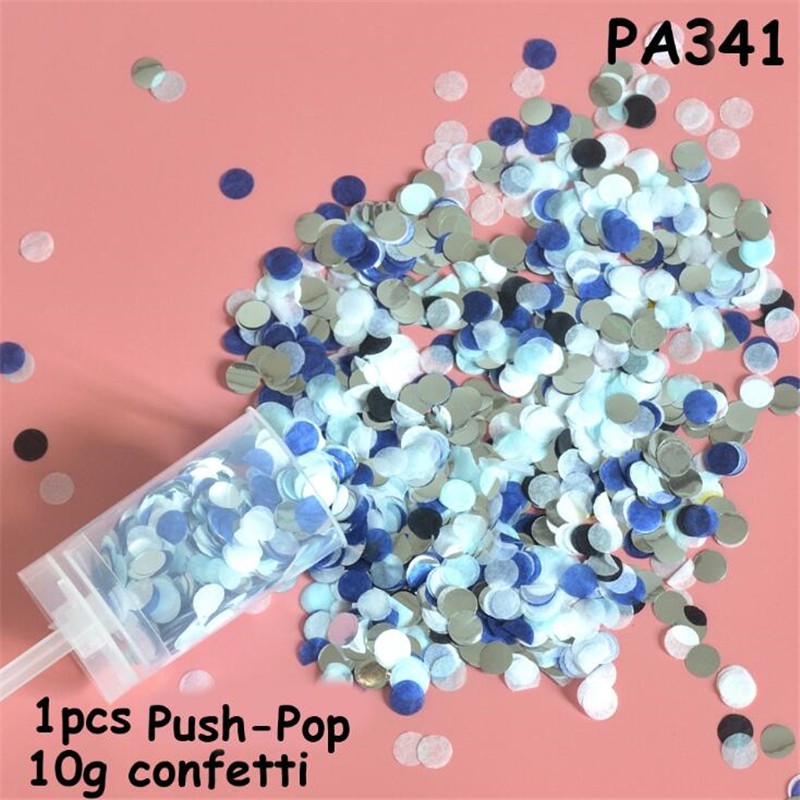 1 Set Push Poppers Mixed Rose Gold Confetti Weddin... – Grandado