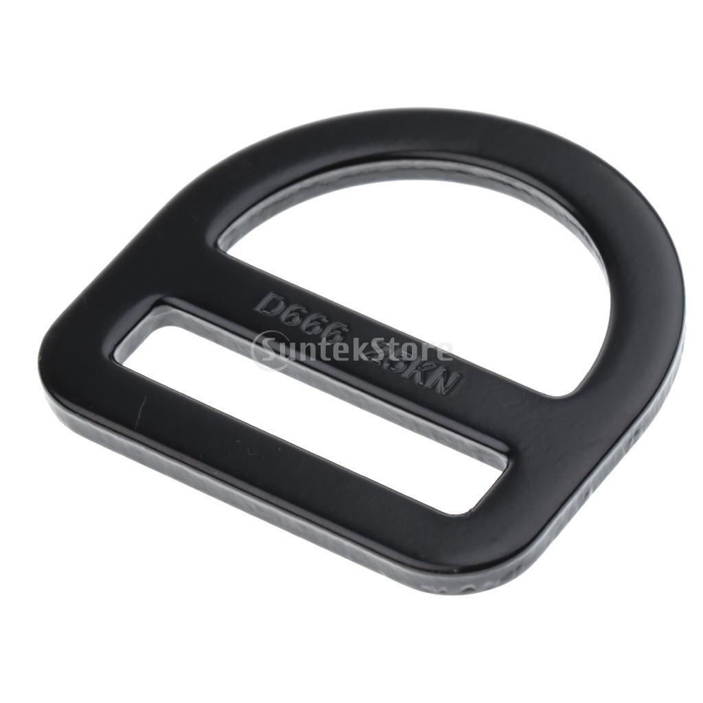 Outdoor 25KN Safety Harness Buckle Slotted D Ring ... – Grandado
