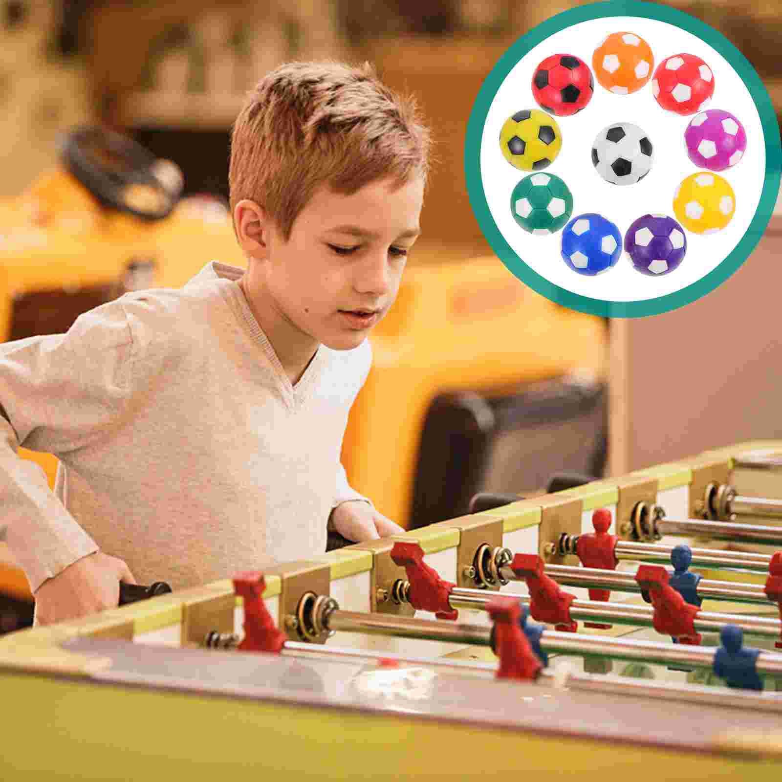 10pcs Durable Table Footballs Plastic Foosballs Re... – Vicedeal