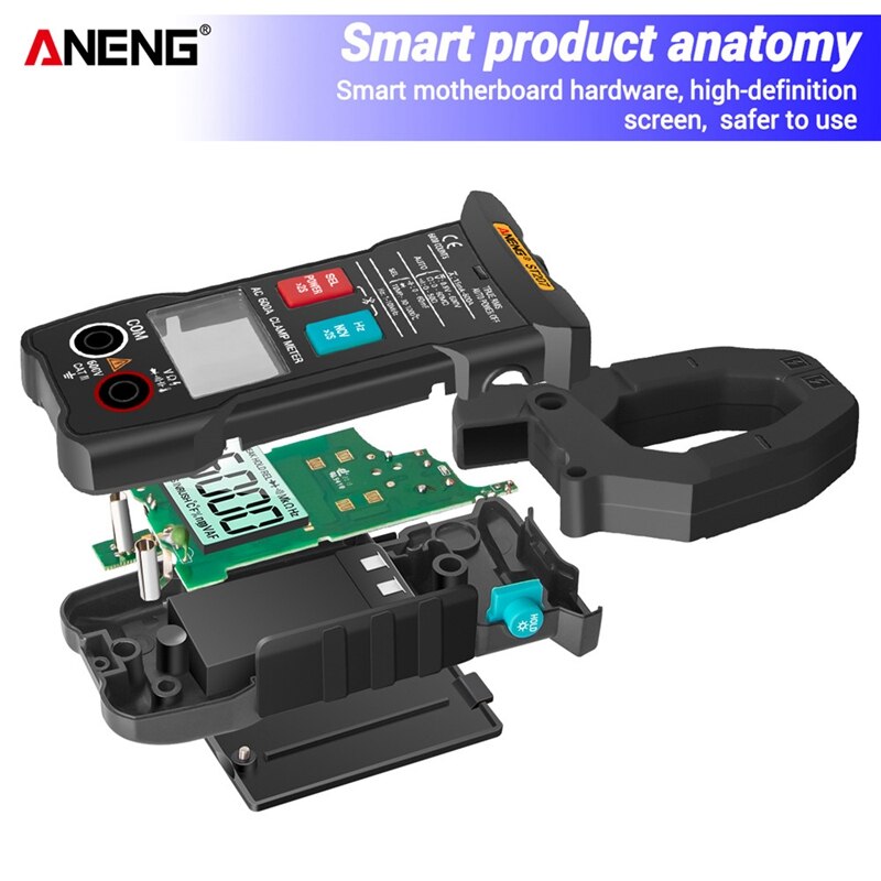 ANENG-multímetro Digital ST207, medidor de pinza c... – Grandado