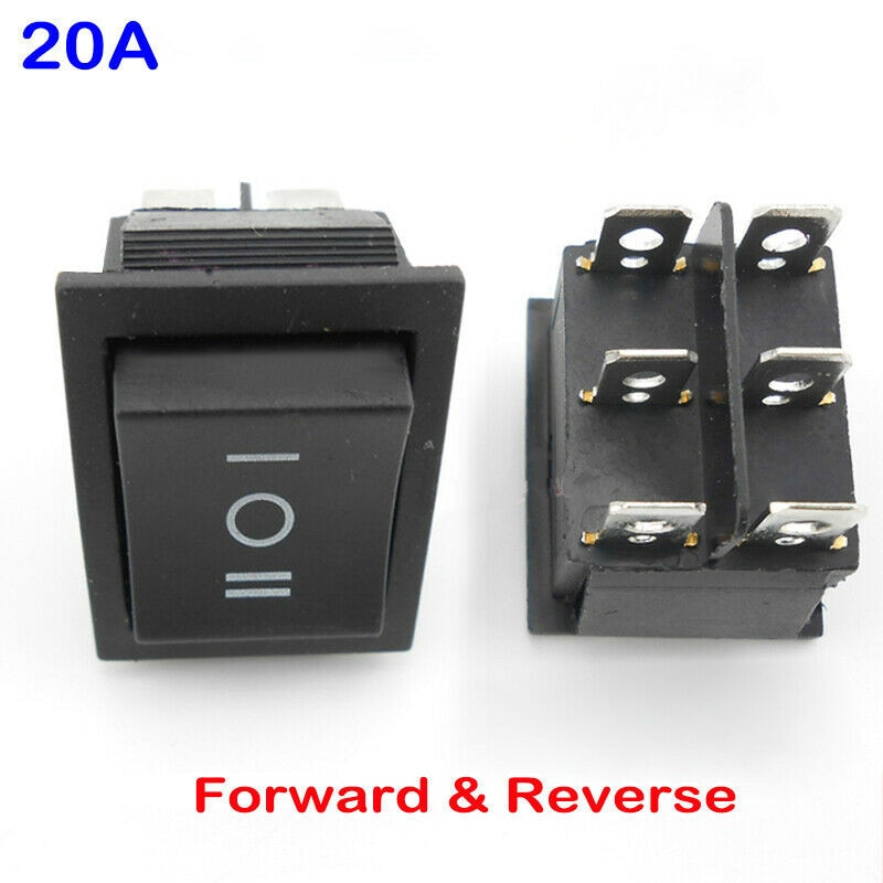 20a 12v forover revers vippebryter invertert kontr... – Grandado