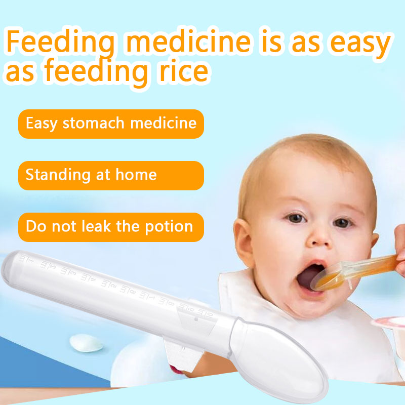 Baby Spoon Medicine Dispenser Feeding Spoon Medici... – Grandado