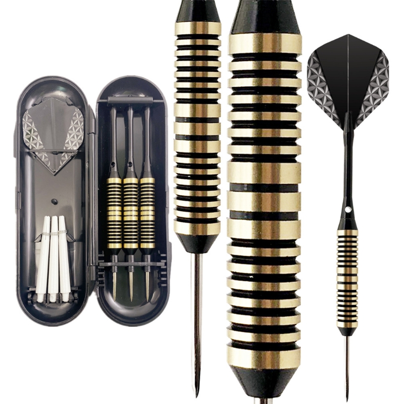 Steel Tip Darts, 24 Grams Metal Dart Set Premium A... – Grandado