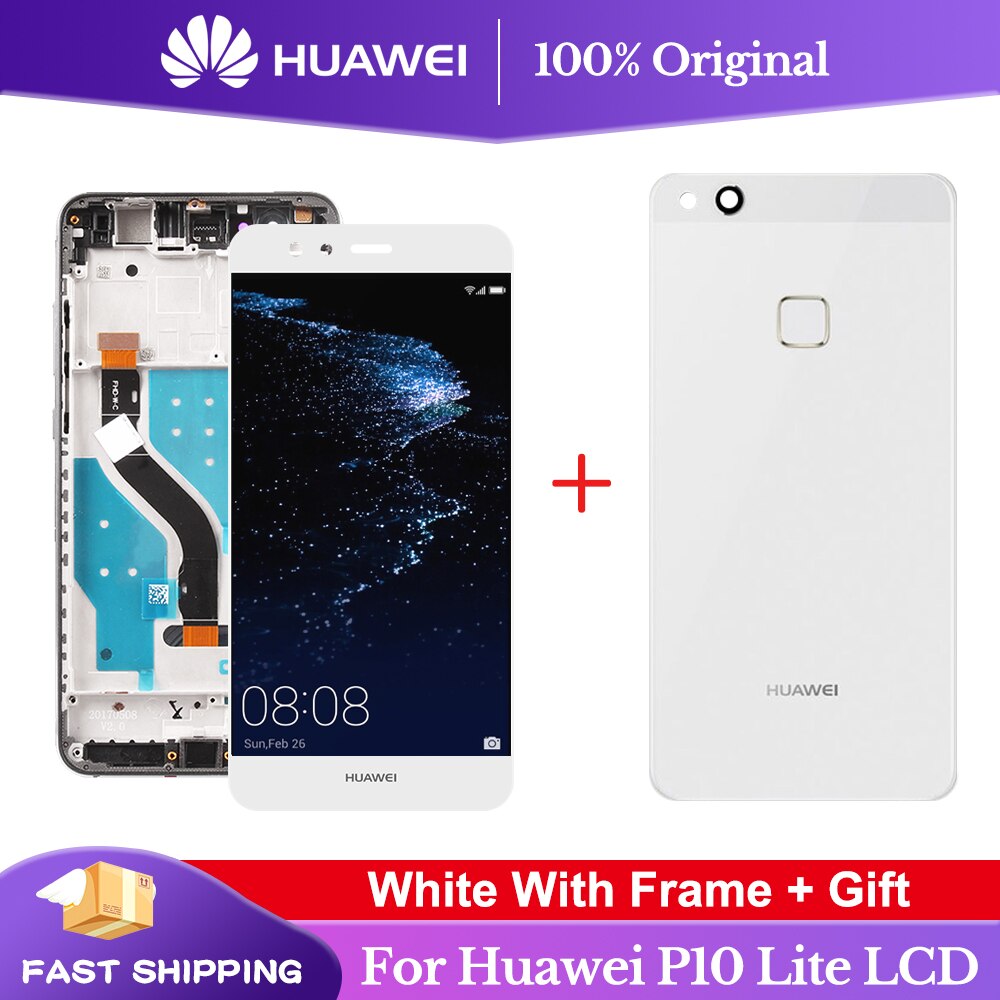 Voor Huawei P10 Lite P10Lite WAS-LX2 WAS-LX1A WAS-... – Vicedeal