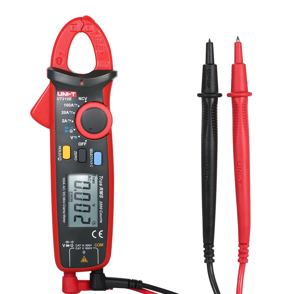 UT210E Mini Digital Clamp Multimeter Backlight LCD... – Vicedeal