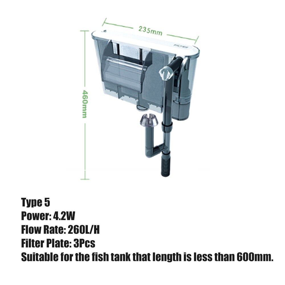 220 V-240 V Hängen Aquarium Filter Aquarium Filter... – Vicedeal