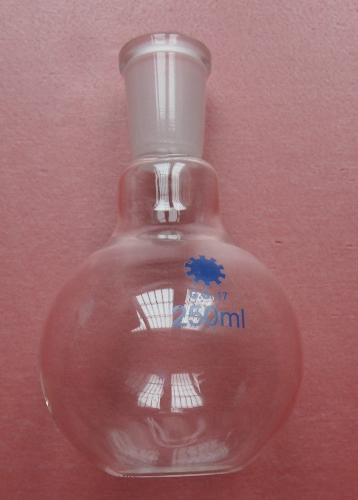 250 ml, 24/40, 1-neck, Platte Bodem Glazen Kolf, E... – Grandado