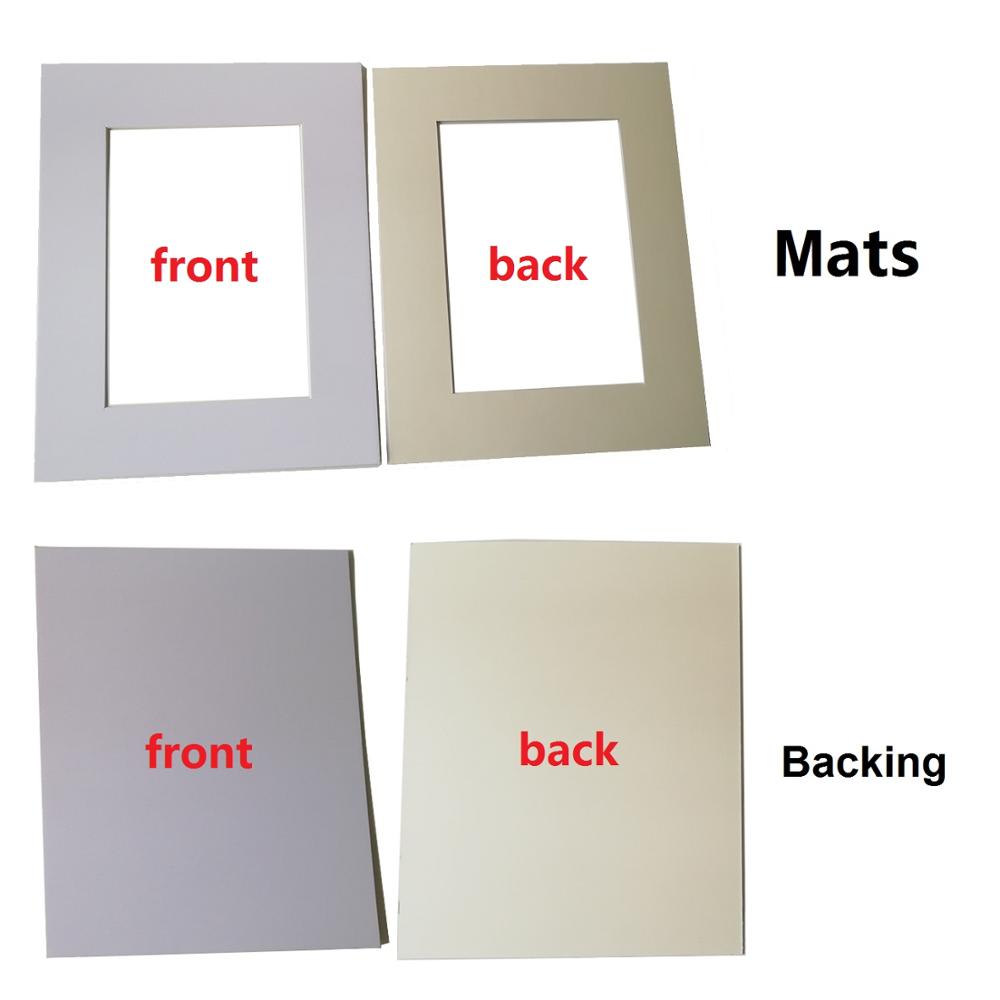 5 Sheets 8x10 Picture Frames for 5x7 Photos Mats a... – Grandado