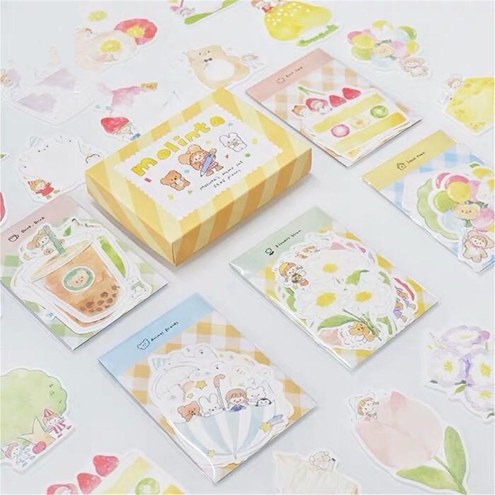 Lovely Girl Memo Set Writing Pad for Card Making D... – Vicedeal