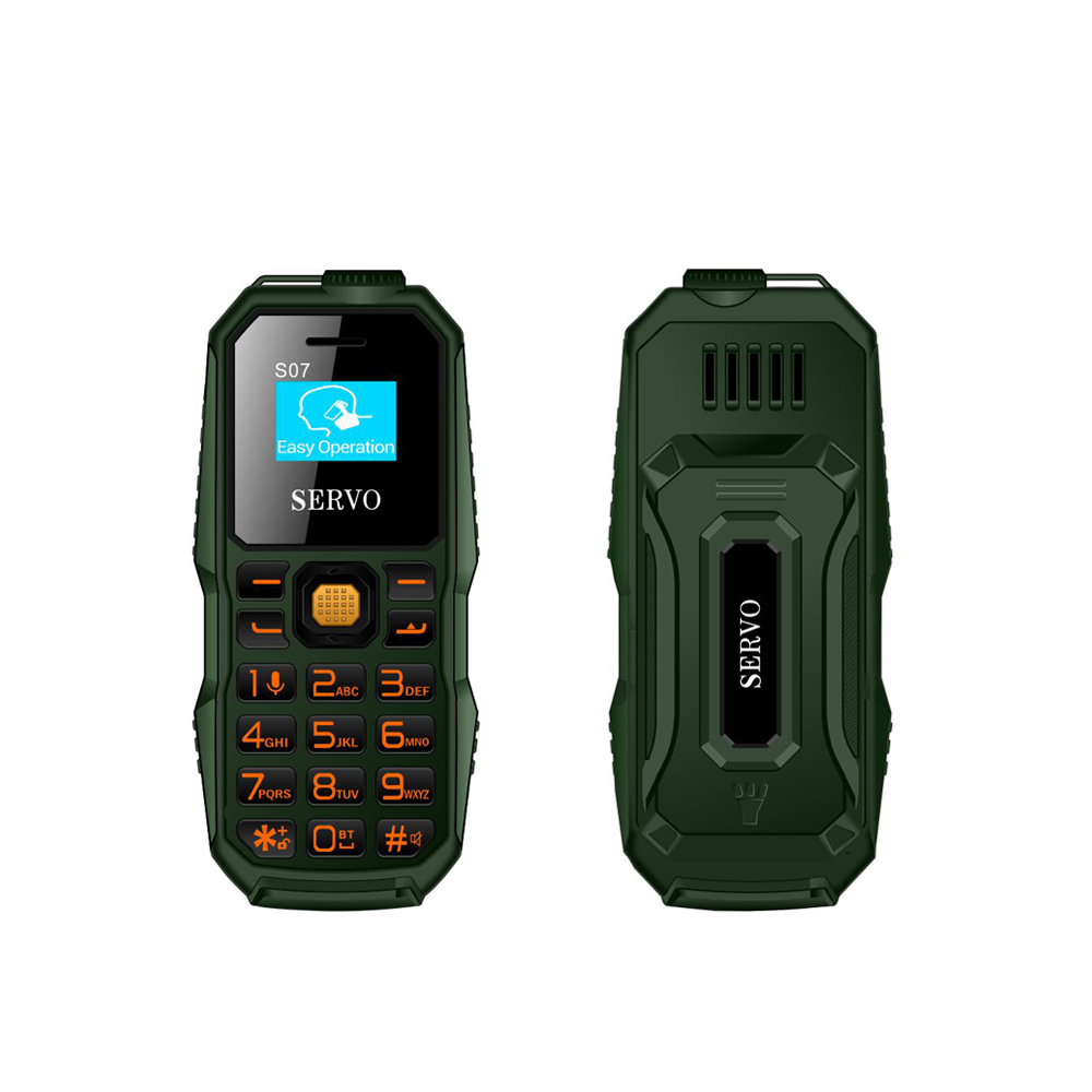 SERVO S07 Bluetooth Dialer Mini Cellphone 0.66" Ti... – Vicedeal
