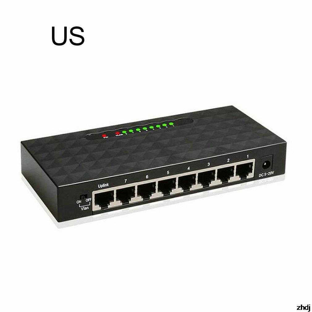 8 Port Gigabit Switcher Ethernet Smart High Perfor... – Grandado