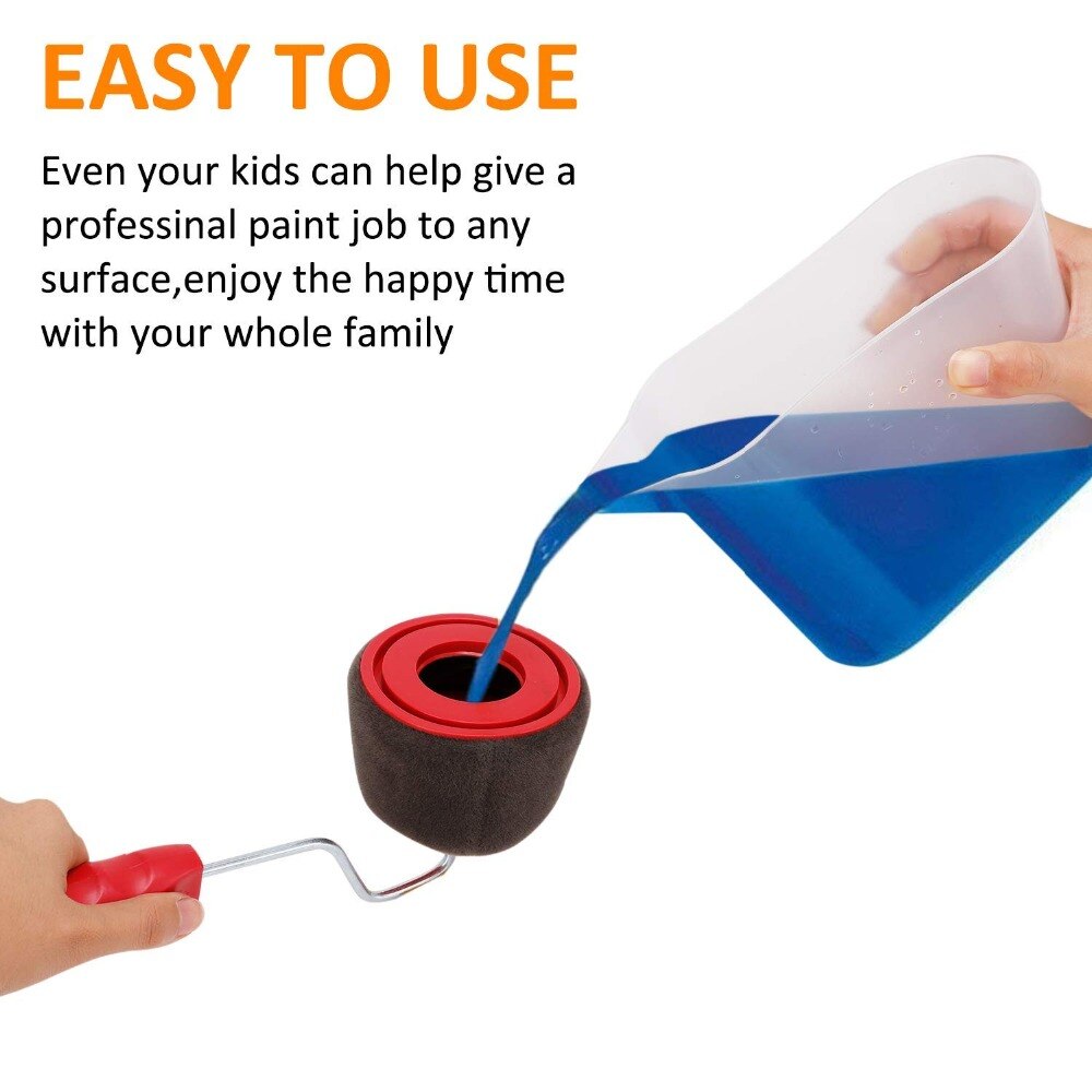 seamless Paint Runner Pro Roller Brush Handle Tool... – Grandado