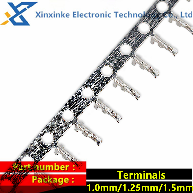 100 st 1.0mm 1.25mm stiftsterminaler sh1.25 sh1.5... – Vicedeal