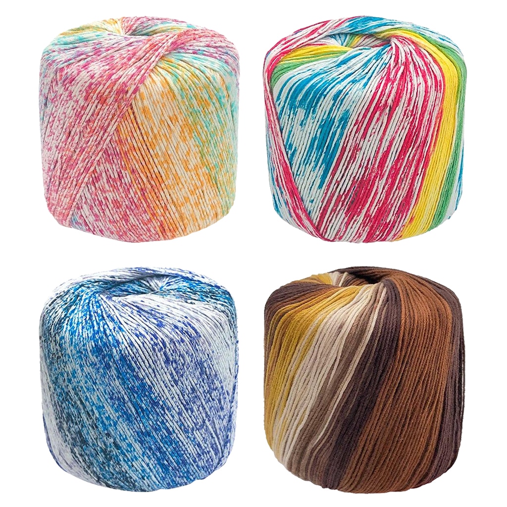 Cotton Yarn 100% Cotton Crochet And Lightweight Kn... – Grandado