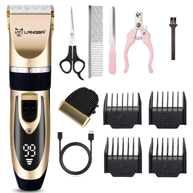 Pet Hond Kat Geluidsarme Tondeuse Grooming Scheera... – Vicedeal