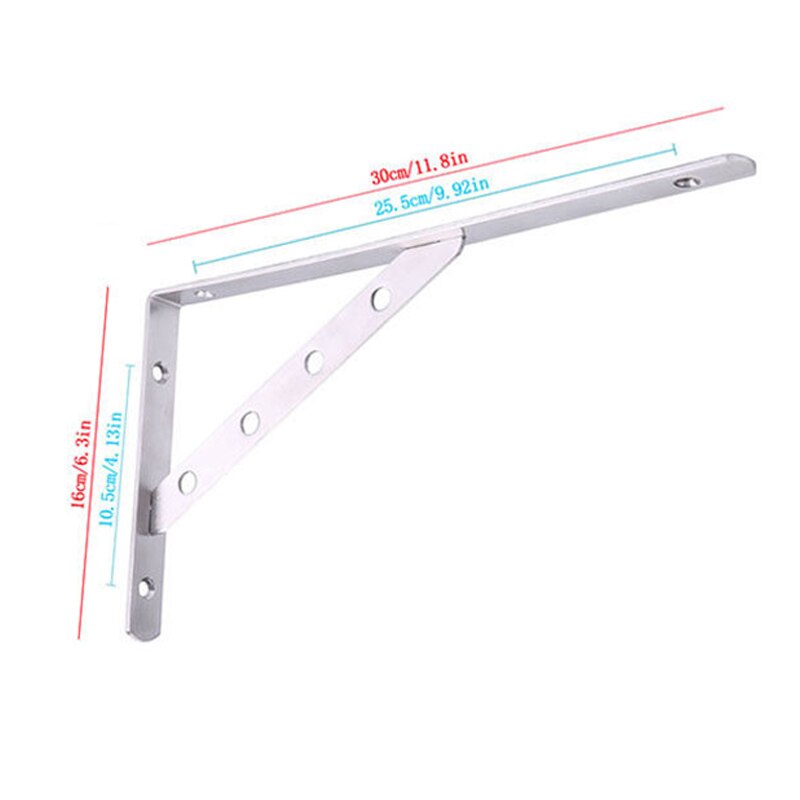 2 stuks 3mm L Vorm Rvs Hangstelling Haakse Beugel ... – Vicedeal