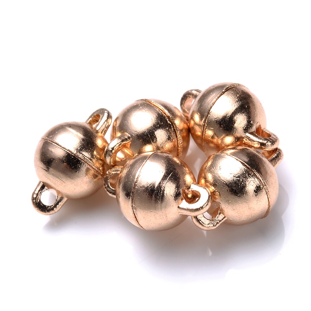 5pairs Round Magnetic Charms Strong Magnetic End C... – Grandado