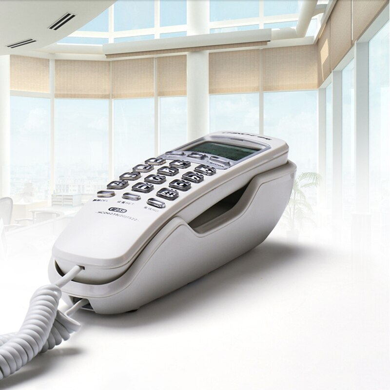 Wall Cored Telephone Corded Phone Landline Telepho... – Grandado