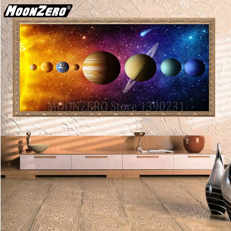 5D DIY Diamond Planet picture Full Square/Round Di... – Grandado
