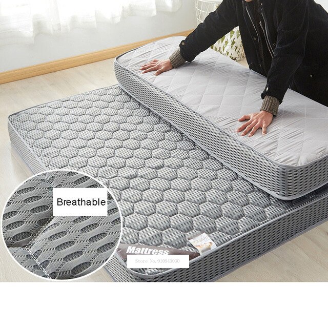 9CM Thickness Hard Cotton Mattress Breathable Mesh... – Vicedeal