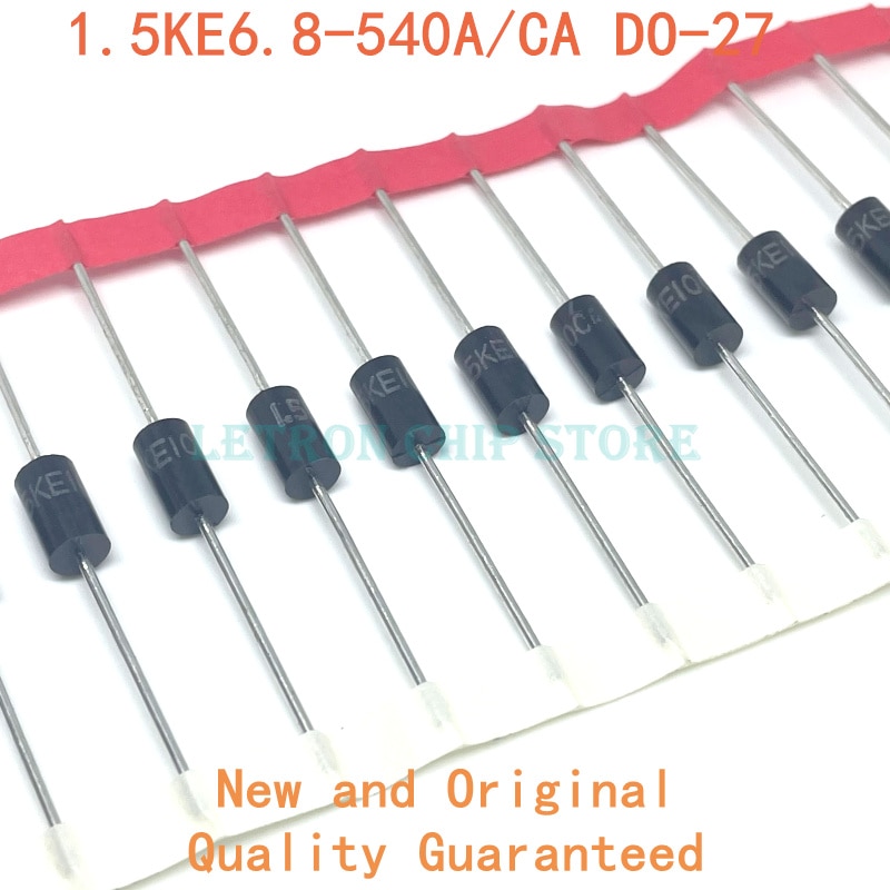 20Pcs 1500W DO-201AD Tvs Diode Doen-27 1.5KE15A 1.... – Grandado
